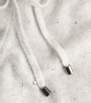 WILLIAM SHARP Embellished Cashmere Sweatpants
