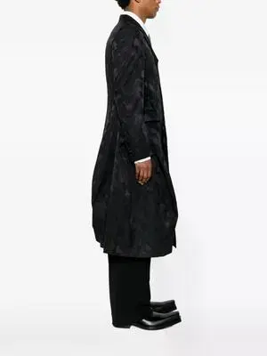 Comme Des Garçons Camouflage Jacquard Coat
