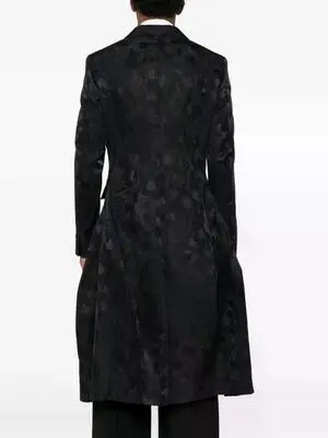 Comme Des Garçons Camouflage Jacquard Coat