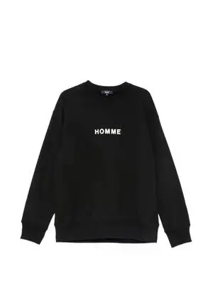 Comme Des Garçons Logo Print Sweatshirt