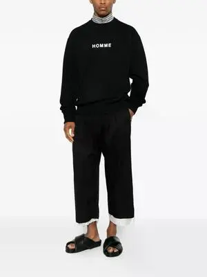 Comme Des Garçons Logo Print Sweatshirt