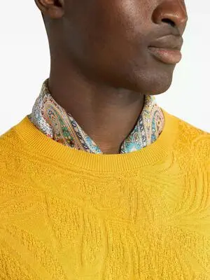 Etro Paisley-print Silk Pocket Square Scarf - Red