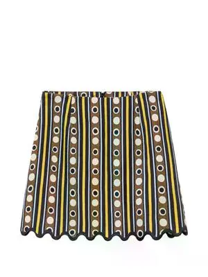 La DoubleJ Baia Mini Skirt With Scalloped Hem