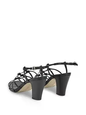AeydĒ Acacia Knotted Caged Sandals