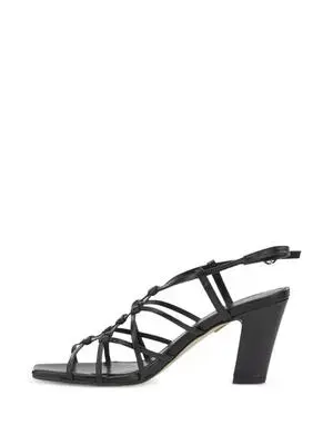 AeydĒ Acacia Knotted Caged Sandals