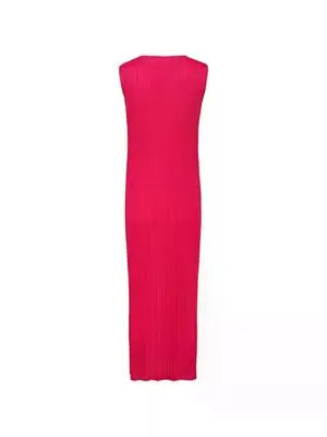 Issey Miyake Sleeveless Maxi Dress - Pink