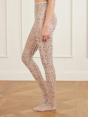 DILARA FINDIKOGLU Lace-effect Mesh Tights