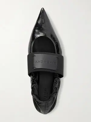 Givenchy Crush Leather Ballet Flats