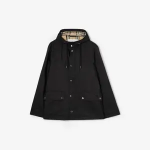 Burberry Pembrey Hooded Jacket In Shiny Nylon