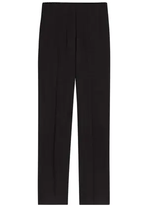 Tove Crepe Trousers With Frayed Trim