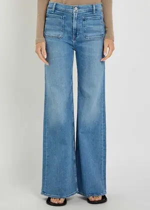 Citizens Of Humanity Kimberly Flared-leg Jeans - Blue