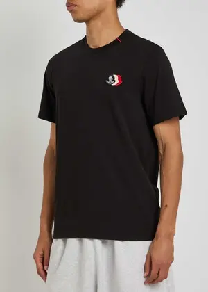 Moncler Logo-appliquéd Cotton T-shirt