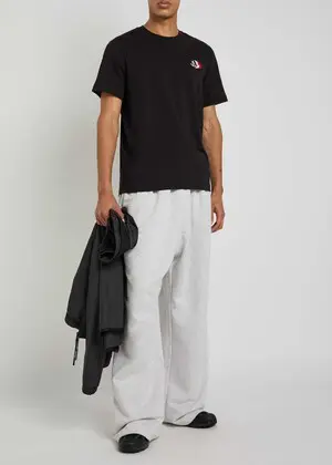 Moncler Logo-appliquéd Cotton T-shirt