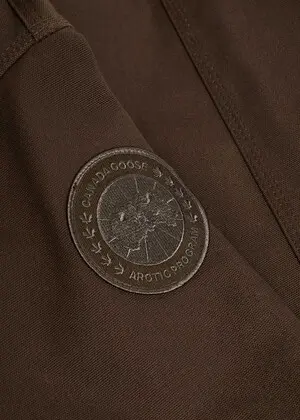 Canada Goose Beaumont Corduroy-collar Canvas Coat - Brown