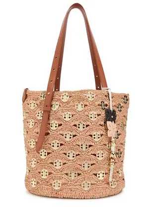 Rabanne Top Handle Bucket Bags
