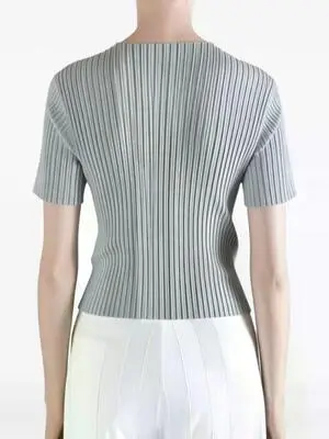 Issey Miyake Slim Fit Short Sleeve Top