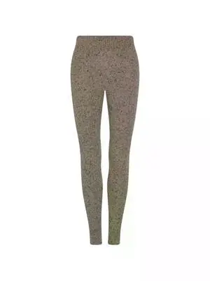 THE ROW Mumuka Ribbed Leggings - Brown