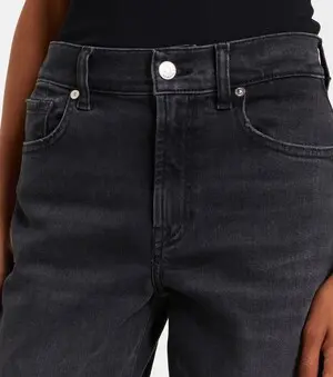 7 For All Mankind Stovepipe Straight Jeans