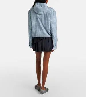 Acne Studios Cotton-blend Miniskirt - Blue