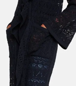 Dorothee Schumacher Cotton-blend Crochet Coat