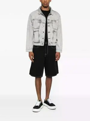 REPLAY Contrast Stitch Shorts