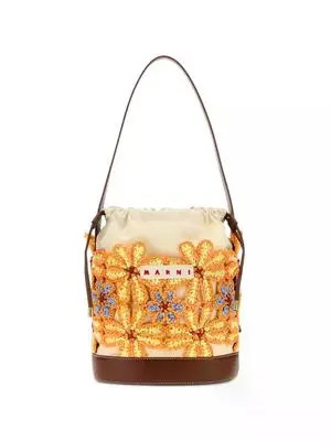 Marni Crochet Flower Bucket Bag