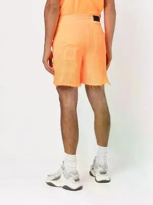 Amiri Logo-print Cotton Track Shorts