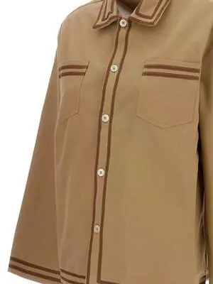 BODE Canteen Contrast-trim Shirt