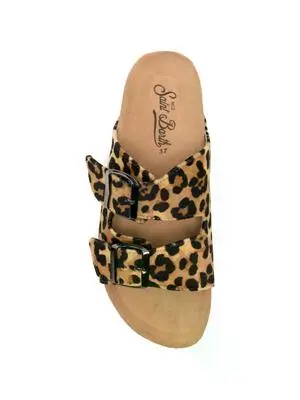 MC2 SAINT BARTH Leopard-print Sandals