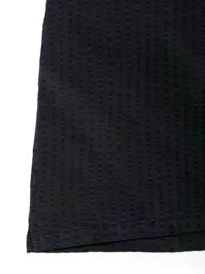 Officine Générale Seersucker-effect Short-sleeve Shirt