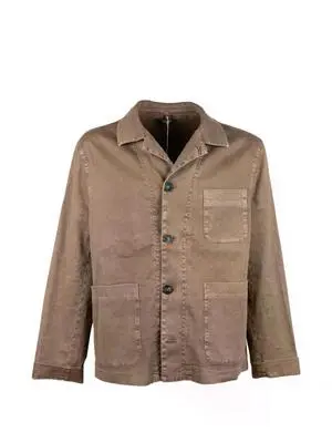 CIRCOLO 1901 Patch-pocket Button-up Shirt - Brown