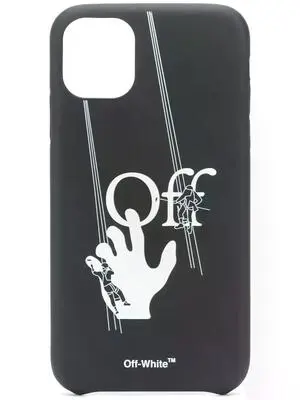 Off-White Hand Logo Iphone 11 Case - Black