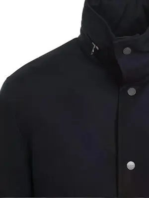 Kiton Concealed-fastening High-neck Coat