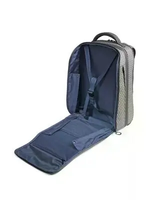 PIQUADRO Geometric Pattern Modular Backpack