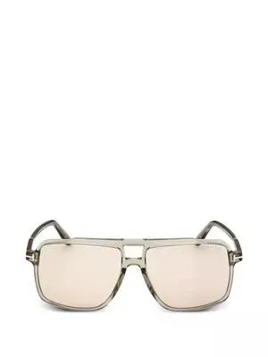 TOM FORD TOM FORD Eyewear Kemp Square-Frame Sunglasses Grey
