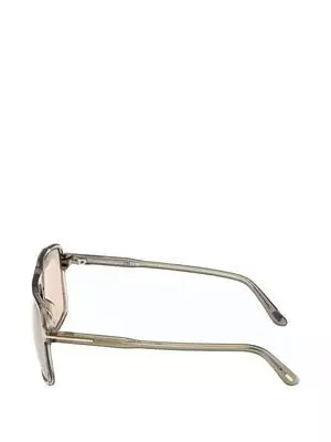 TOM FORD Kemp Square-frame Sunglasses - Grey