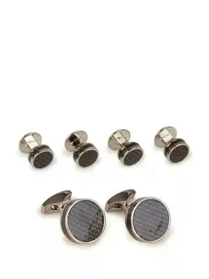 Tateossian Bullseye Cufflinks - Silver