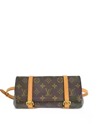 LOUIS VUITTON Monogram Canvas Pochette Marelle Belt Bag - Brown
