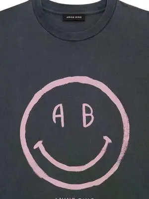 ANINE BING Cade Smiley T-shirt