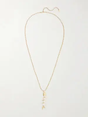 ALEMAIS Calypso Gold-tone And Pearl Necklace - Multi