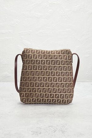 Fendi Zucchino Monogram Shoulder Bag