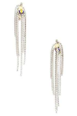 Dries Van Noten Dangle Earrings - Silver