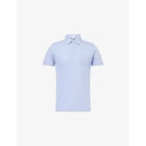 Sunspel Riviera Cotton-piqué Polo Shirt - Sky26