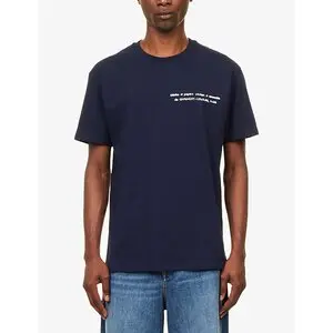 Givenchy Crewneck Text-logo Cotton T-shirt