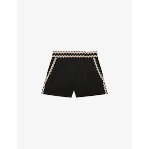 Reiss Mid Rise Shorts For Women