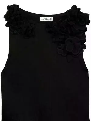 Altuzarra Floral Appliqué Maxi Dress