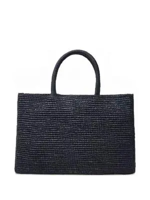 Lié Studio The Charlotte Raffia Tote Bag - Blue