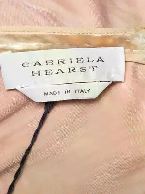 Gabriela Hearst Velvet Herringbone Jumpsuit - Neutrals