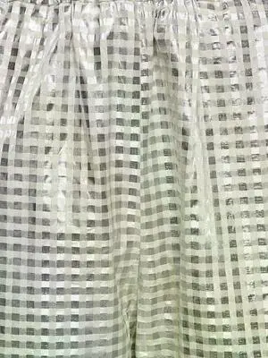 OTTOD'AME Gingham Lurex Trousers