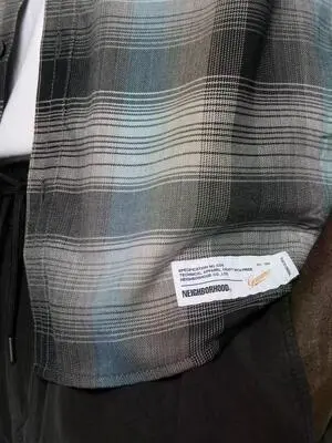 NEIGHBORHOOD Check-pattern Long-sleeve Shirt